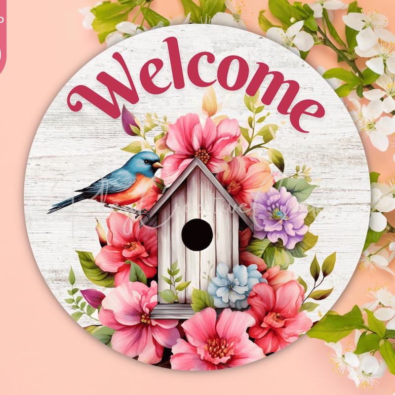 Wreath Signs Welcome - Etsy