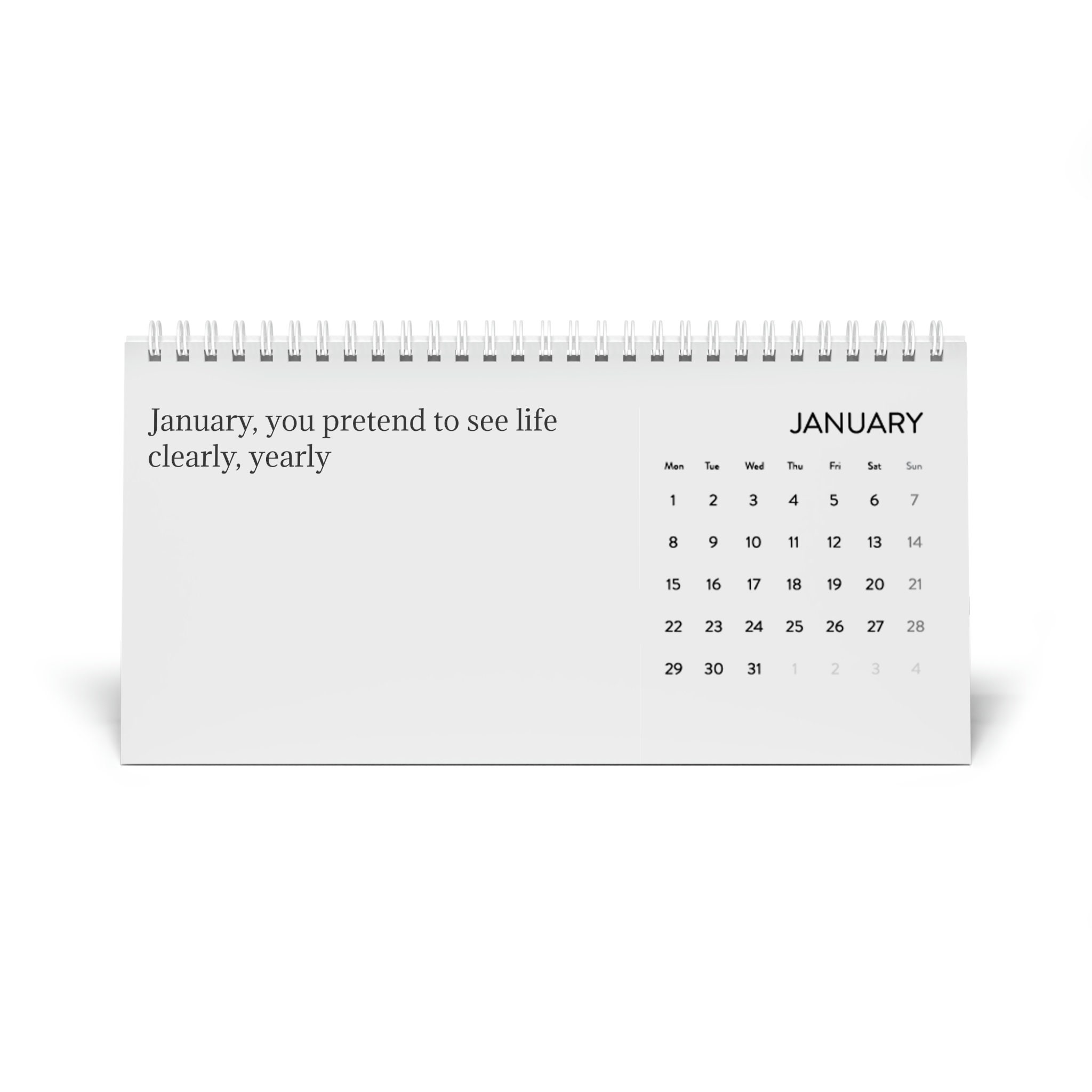 Drake Calendar Desk Calendar (2024 grid) | Album Merch sold by Charity ...