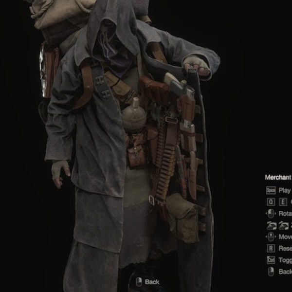 Resident Evil Costume Merchant - Etsy