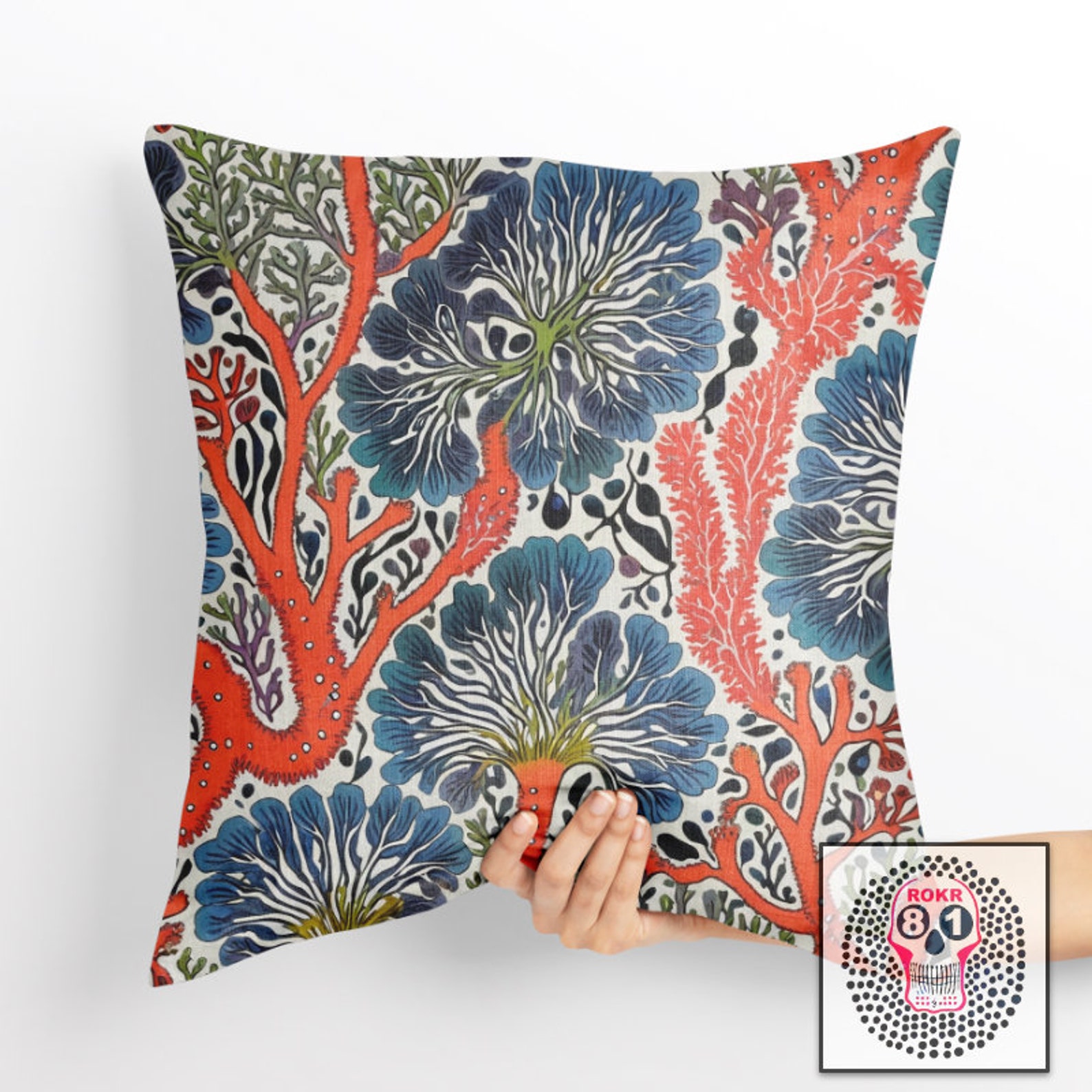 Sea Coral Repeat Print Ocean Design Seamless Digital Paper Seamless ...