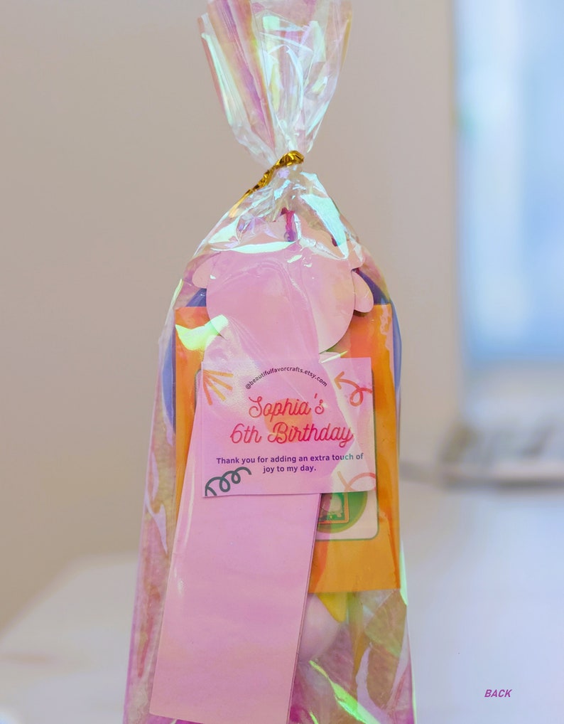 Personalized School Goodie Bags Classroom Party Favors Birthday Party ...