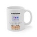 Quantum Computer Hadamard Gate Equations Coffee Mug 11 Oz Gift for Grad ...