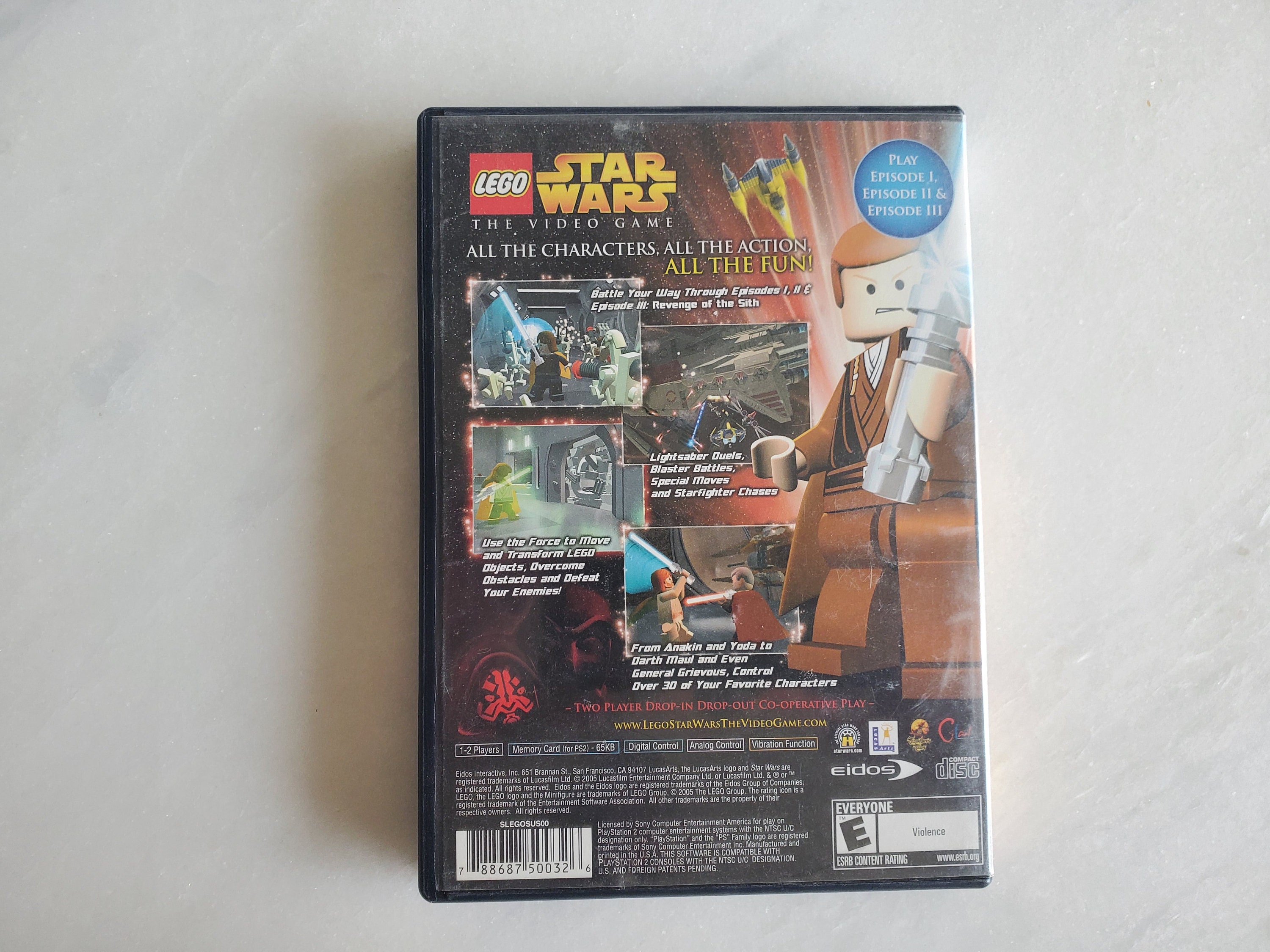 Playstation 2 PS2 Lego Star Wars the Video Game - Etsy