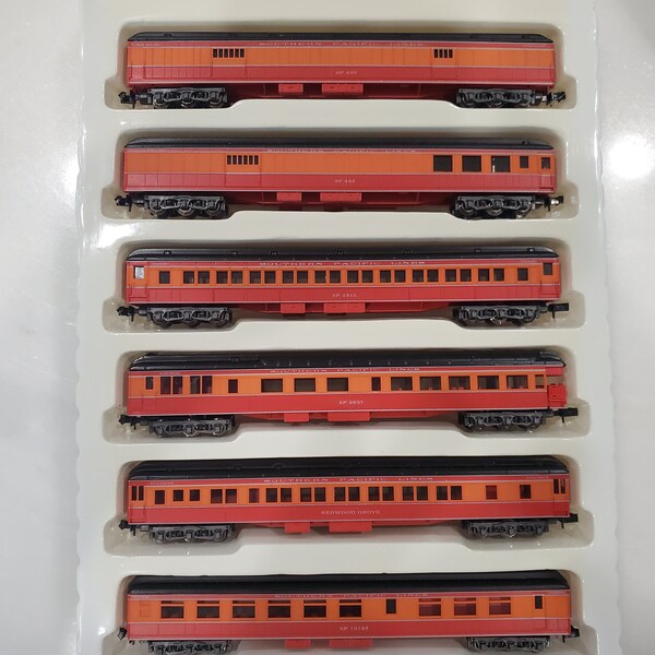 N Scale Southern Pacific Passenger Cars - Etsy