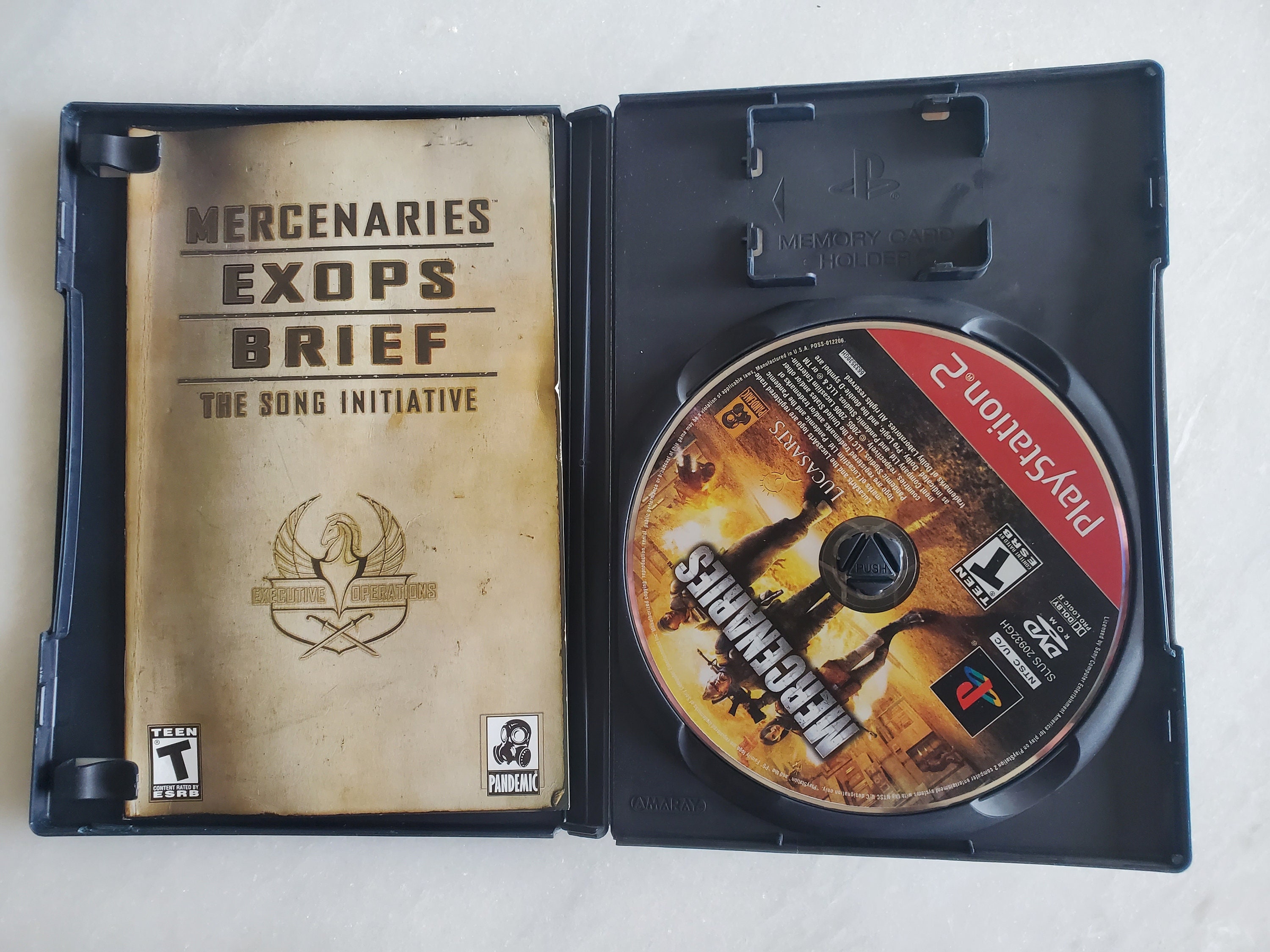 Playstation 2 PS2 Mercenaries Playground of Destruction - Etsy