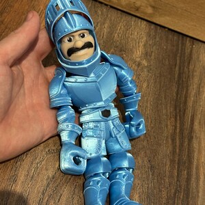 Articulated Knight Soldier 3D Printed, Flexible, Free Moving, Desk Toy ...