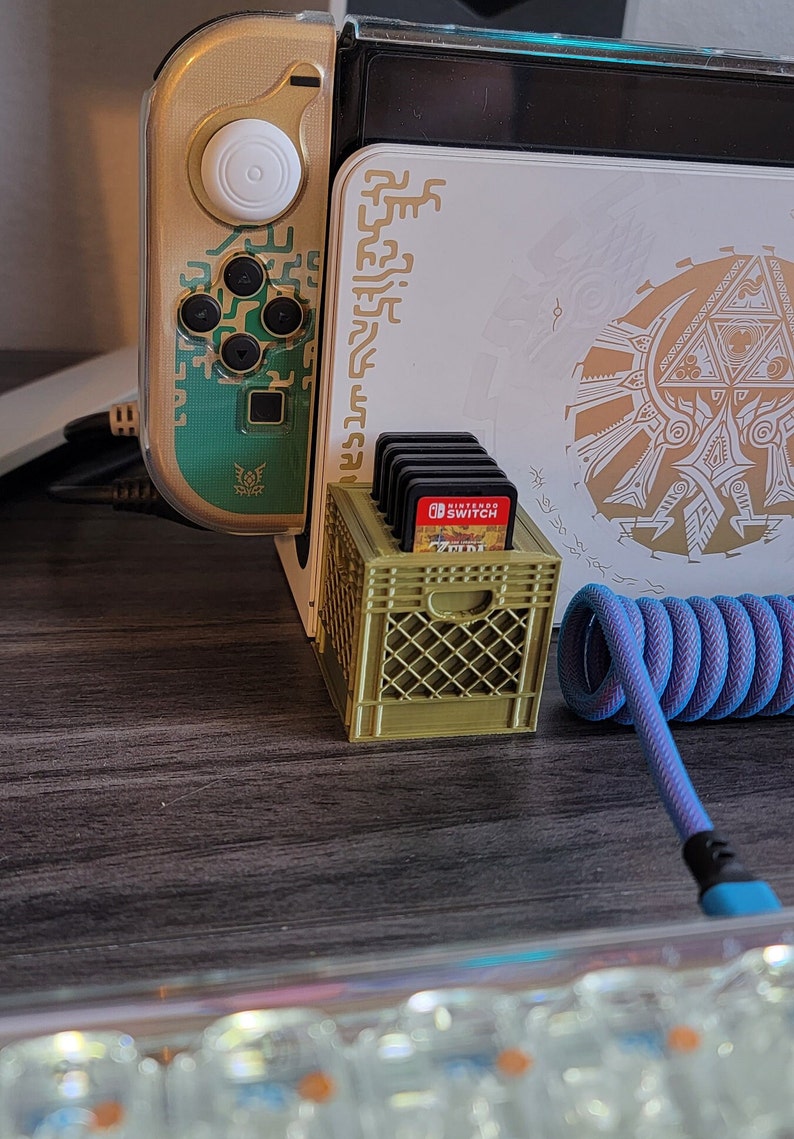 Nintendo Switch Game Holder Mini Milk Crate / Mini Brands / Storage ...