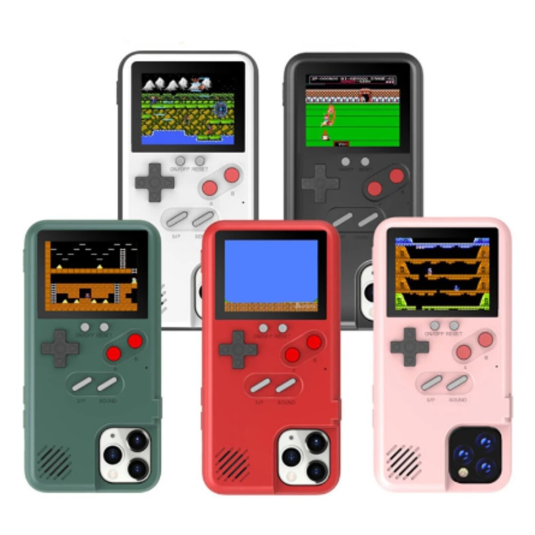 Retro Gameboy Mobile Phone Case for iPhone / Samsung 36 Classic Games ...