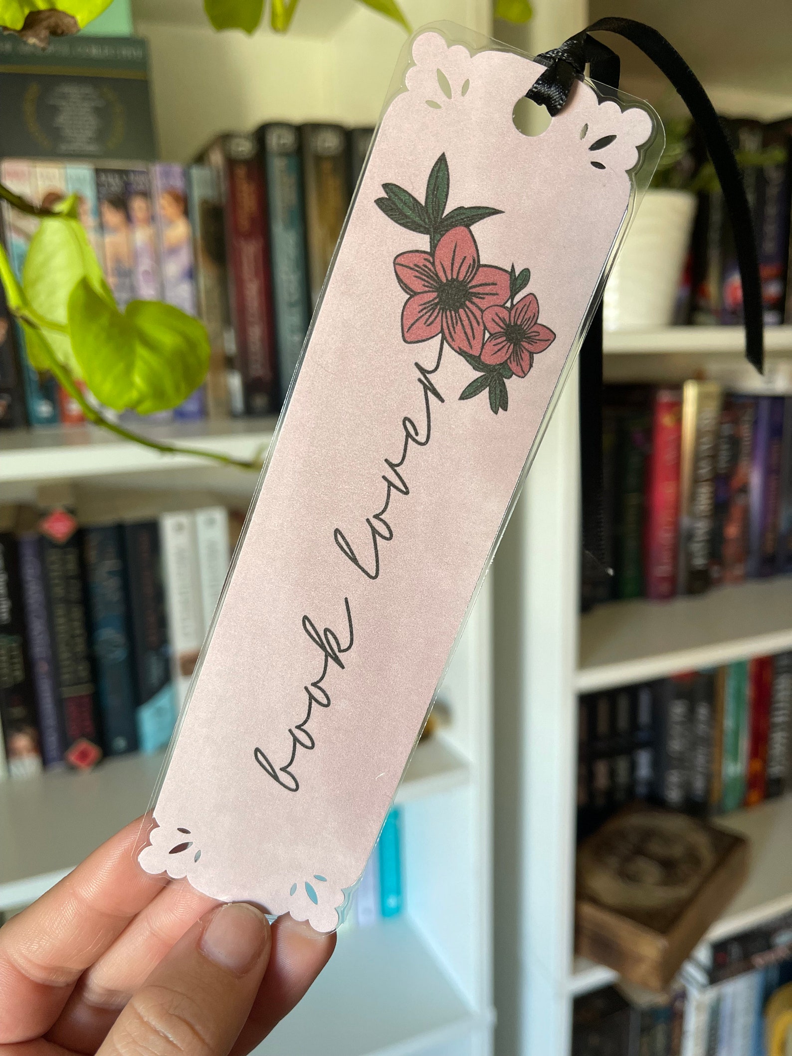 Handmade book Lover Bookmark, Premium Laminated Bookmark, Bookmark for ...