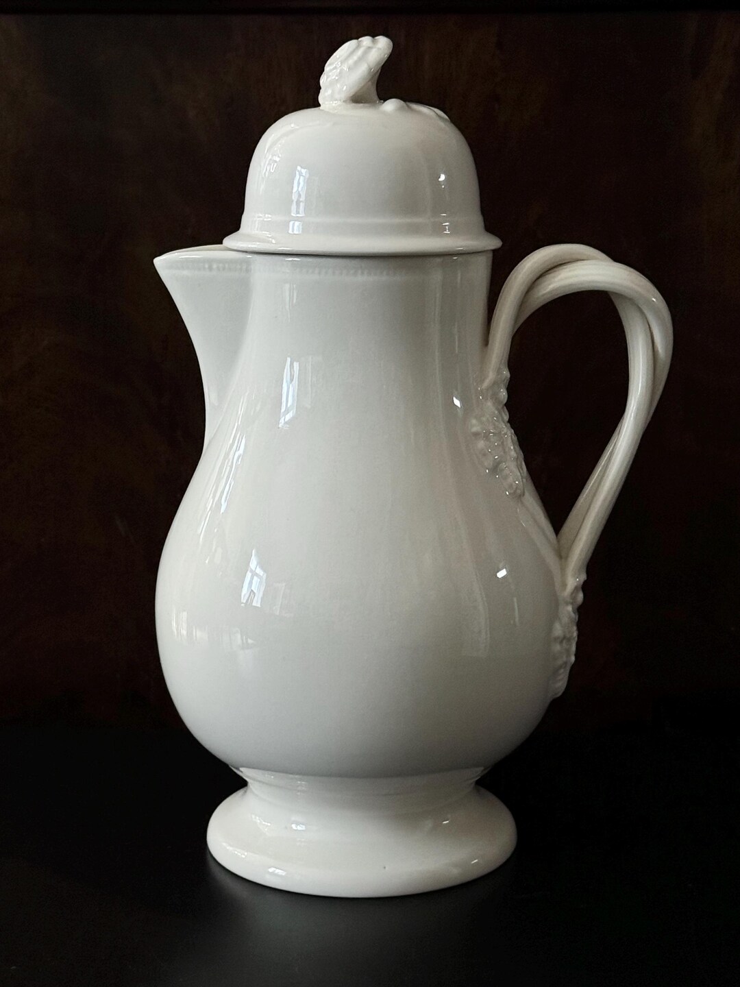 Royal Creamware Coffee/water Pot - Etsy