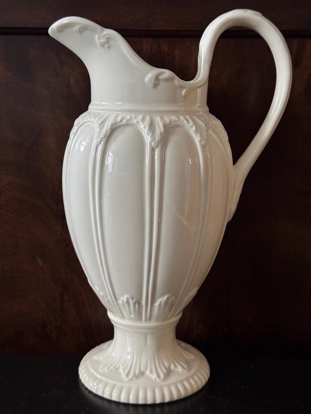 Royal Creamware Jug/vase - Etsy
