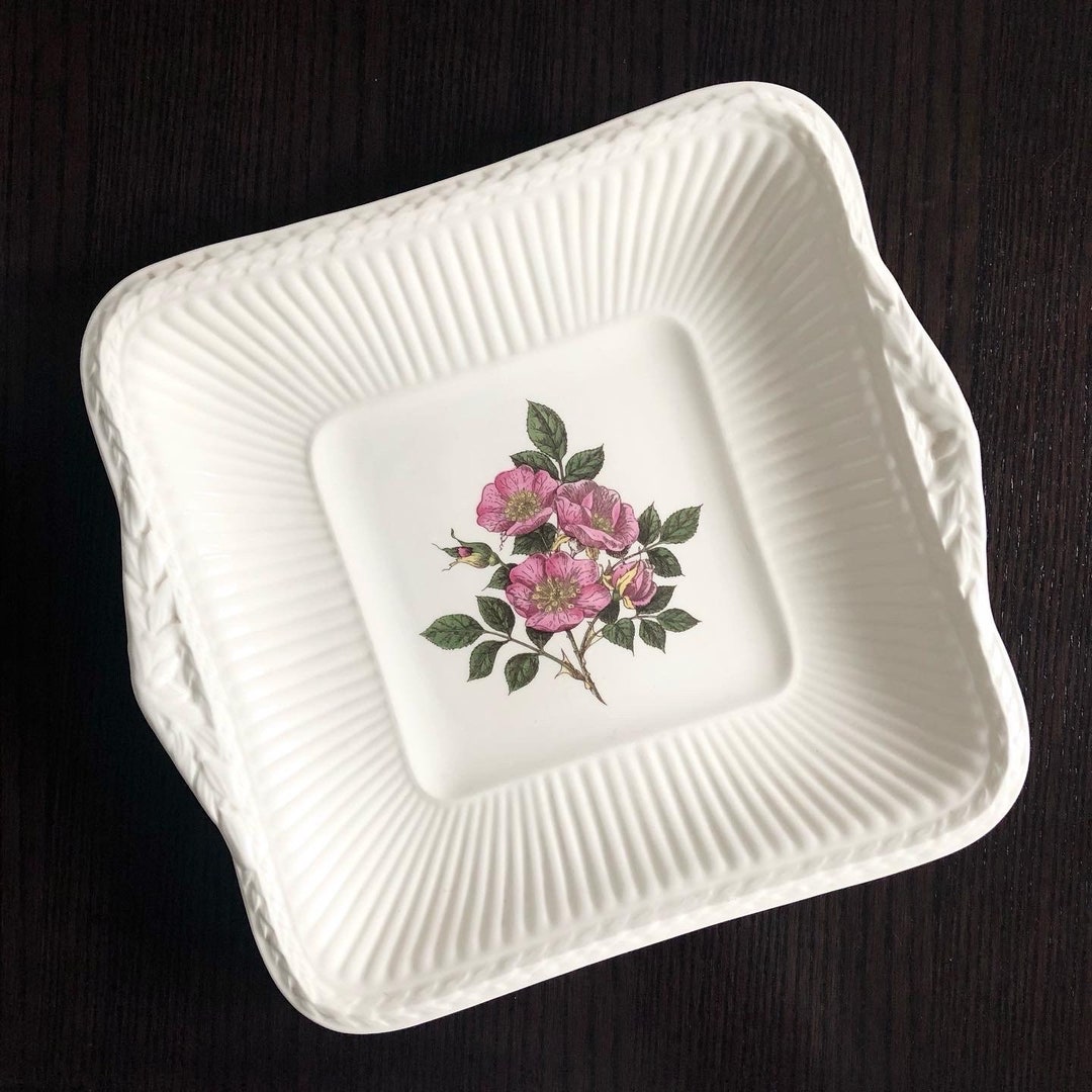 Wedgwood Edme Briar Rose Sandwich Plate - Etsy