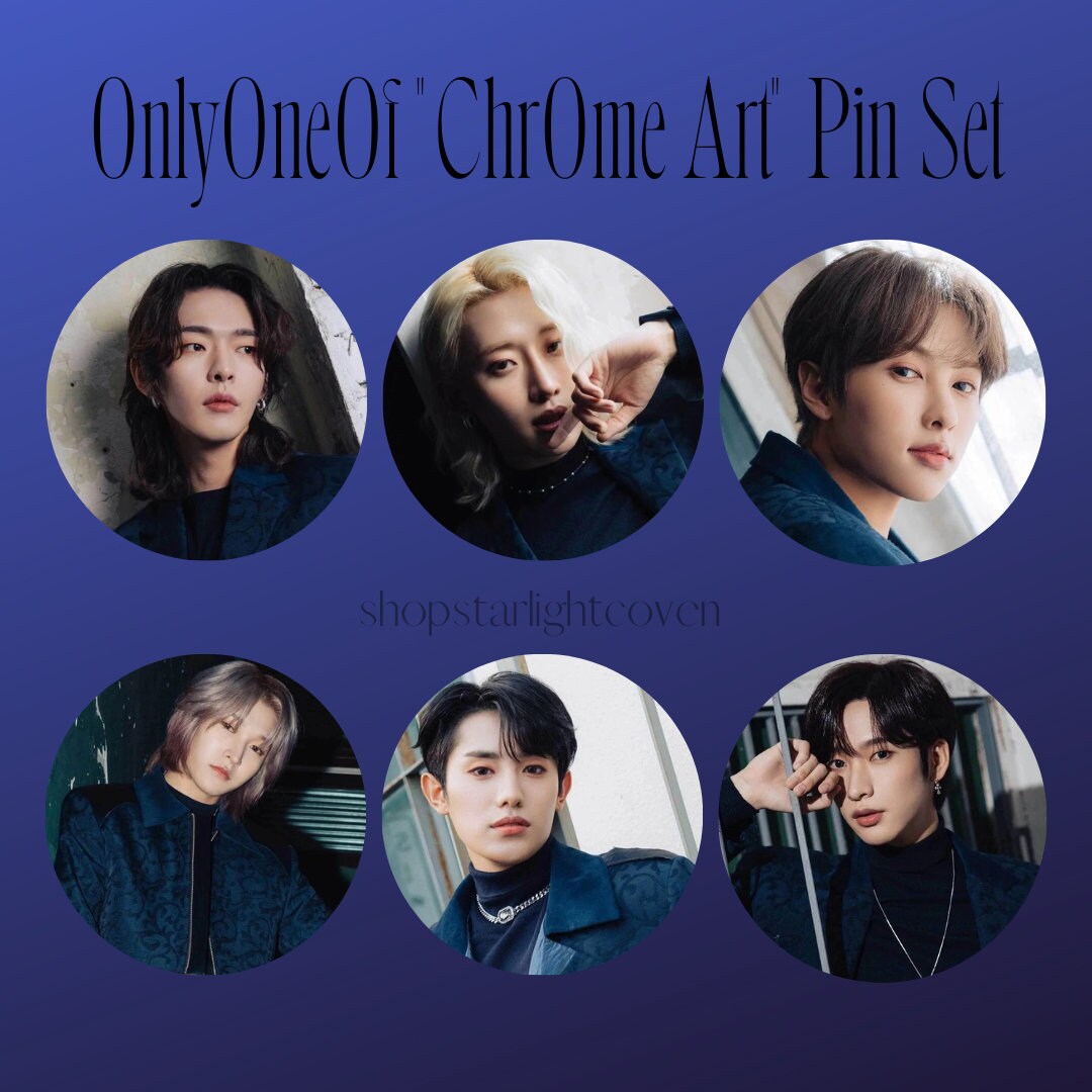 Onlyoneof chrome Arts Pin Set - Etsy