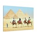 Egyptian Pyramids Canvas Print,egyptian Wall Art. Pyramids of Giza ...