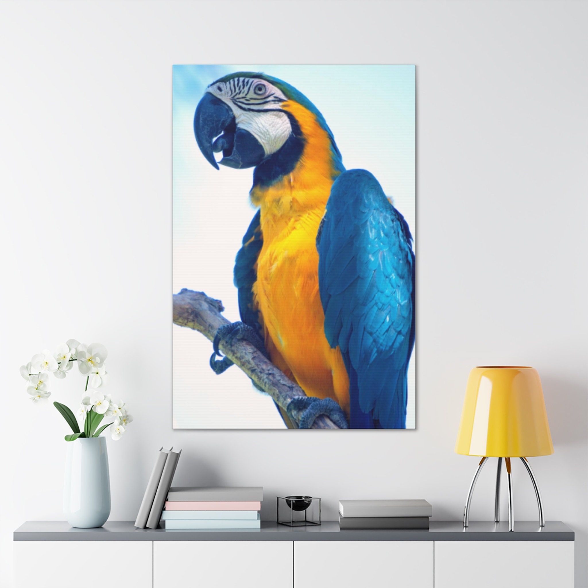 Parrot Canvas Print,colorful Parrot Picture,colorful Parrot Print ...
