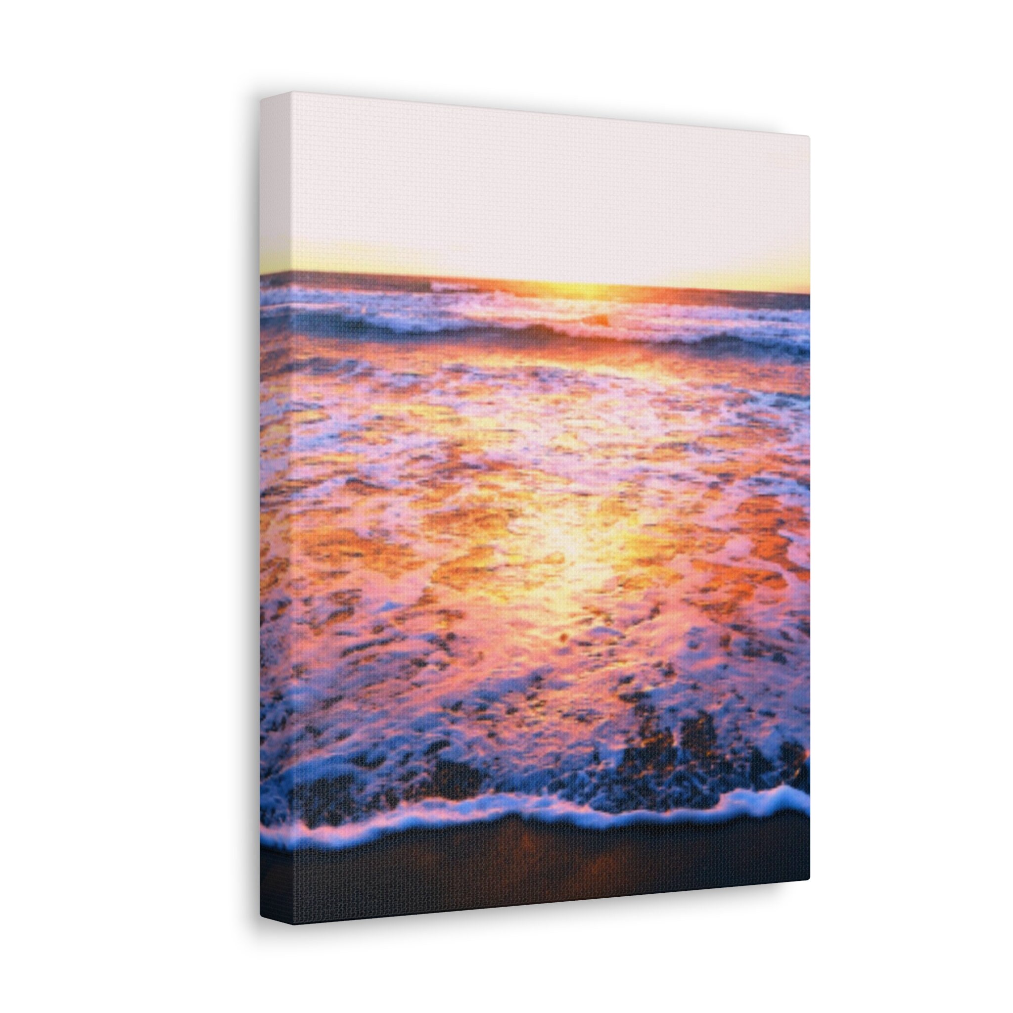 Sunrise or Sunset Over the Water Canvas Print,sunrise or Sunset Canvas ...