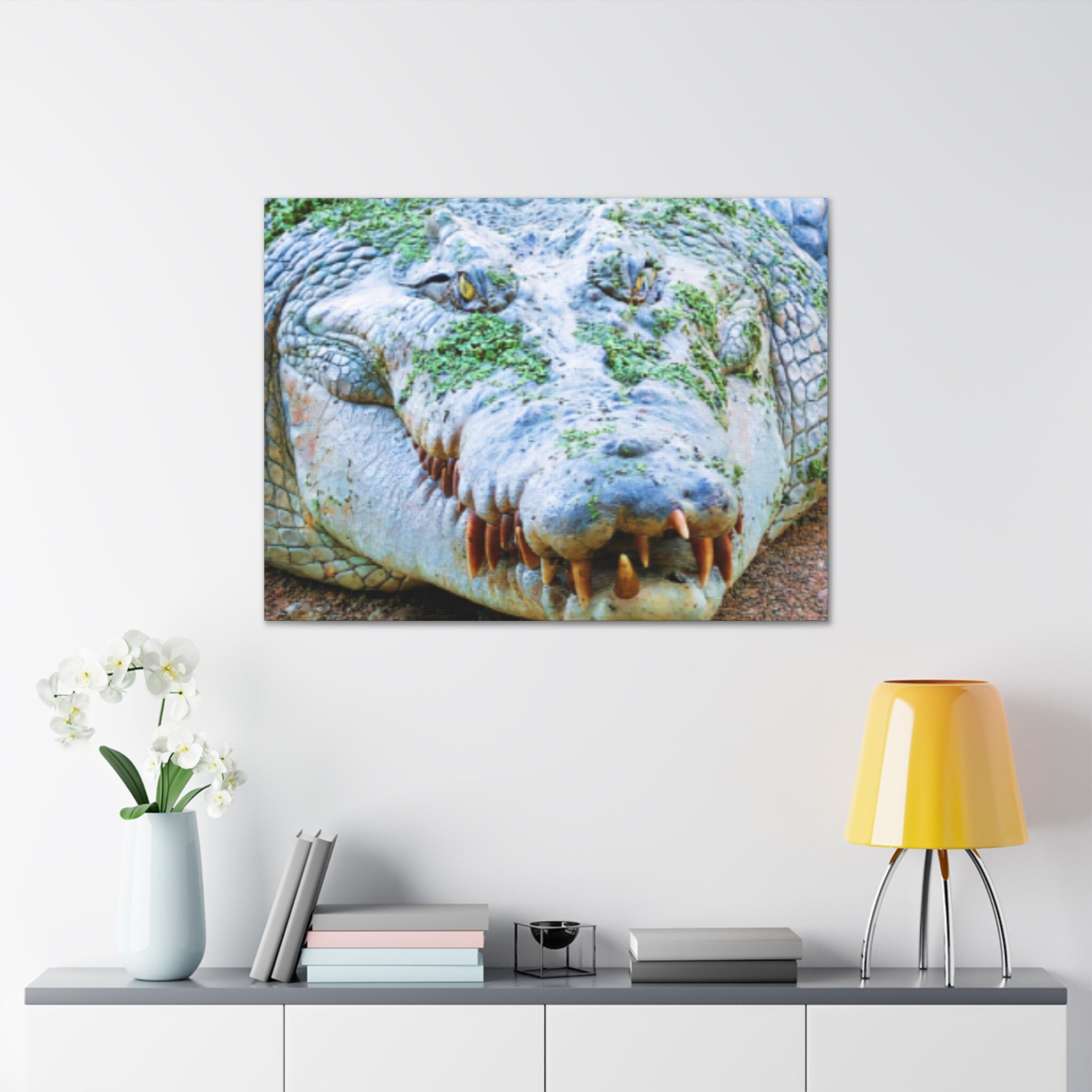 Crocodile Print,crocodile Wall Print,crocodile Decor,crocodile Print ...