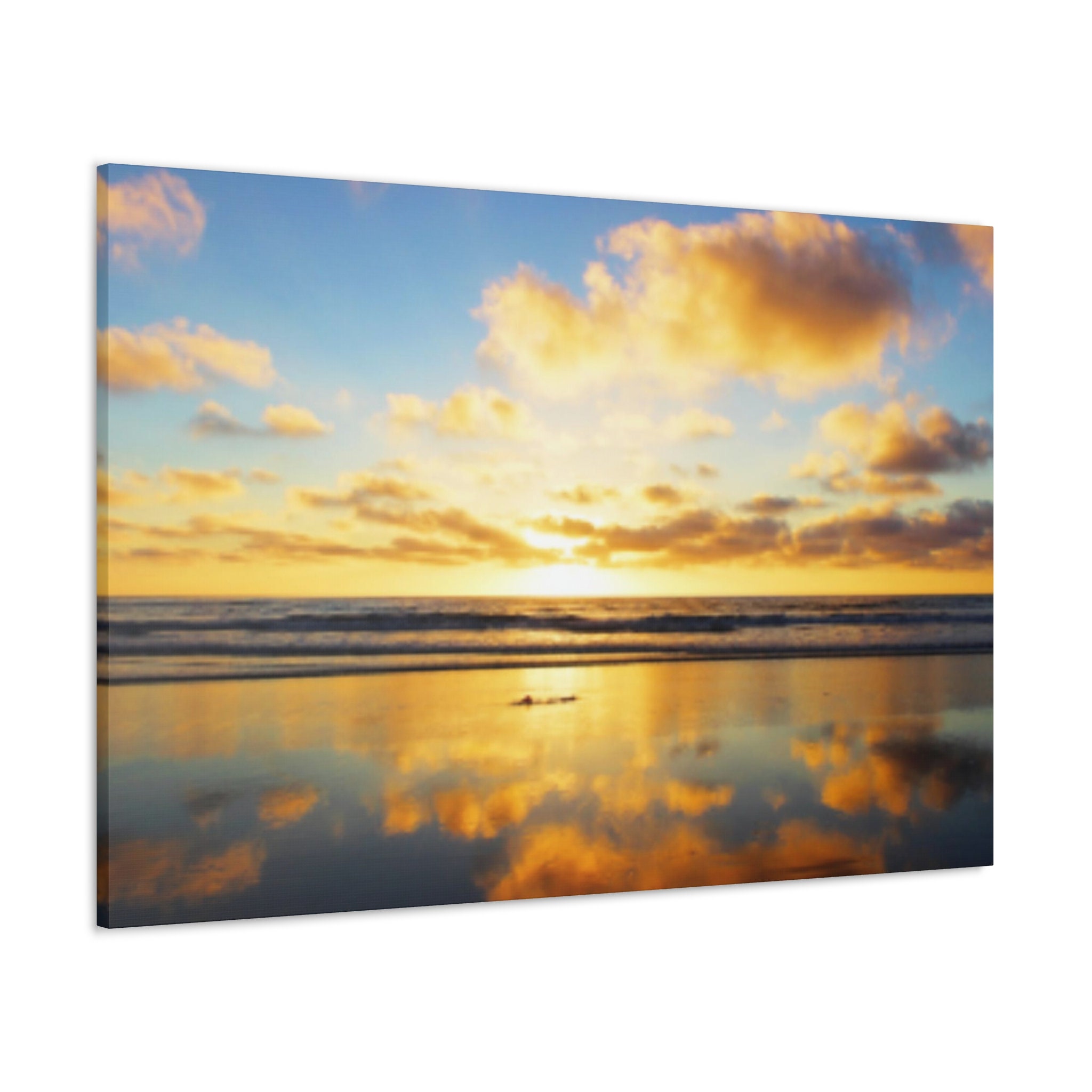 Sunset Over the Water Print,sunset Over the Water Picture,sunset Over ...