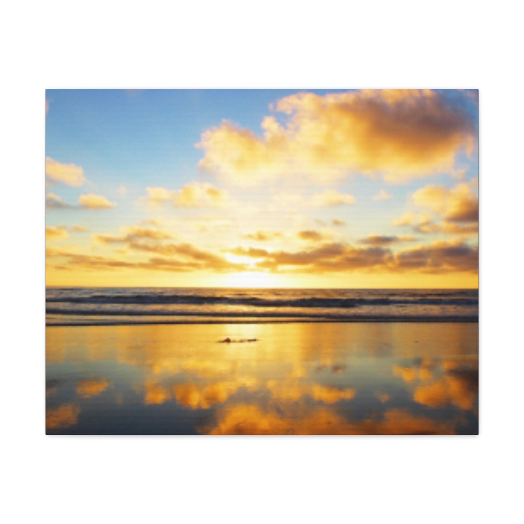 Sunset Over the Water Print,sunset Over the Water Picture,sunset Over ...