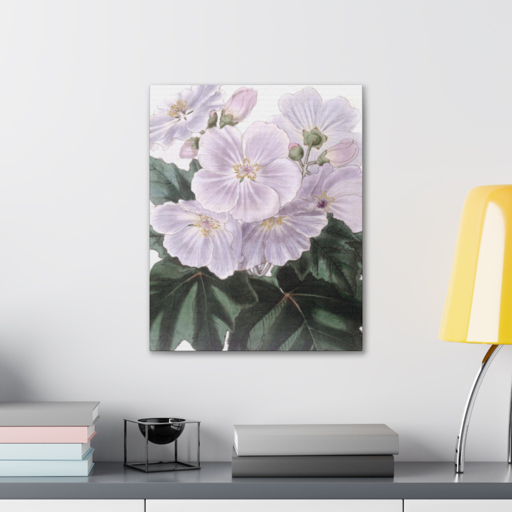 Purple Flowers Canvas Print,flower Canvas Print,floral Canvas Print ...