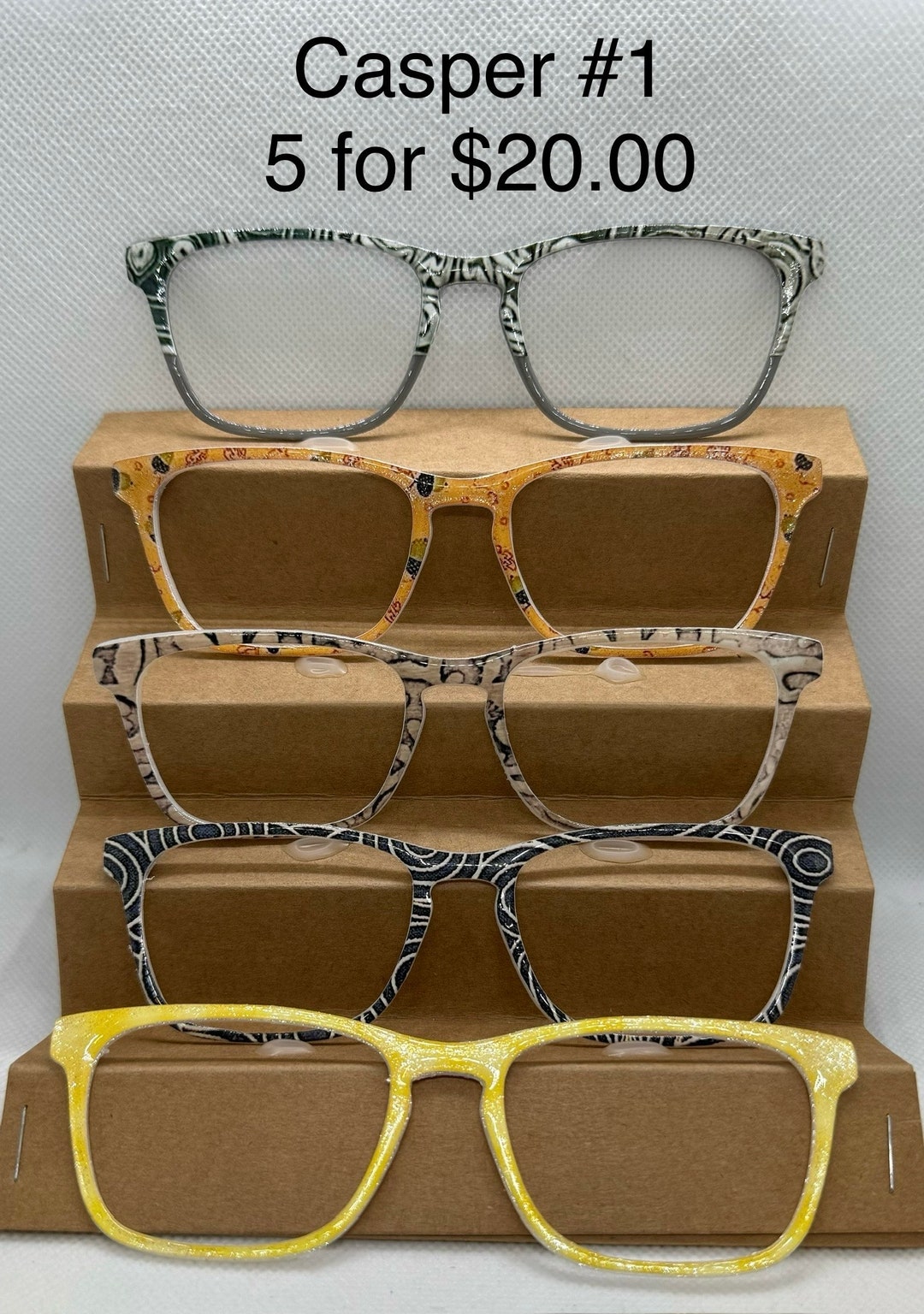 Multi Design Decorated Topper Set of 5 for Casper - Etsy