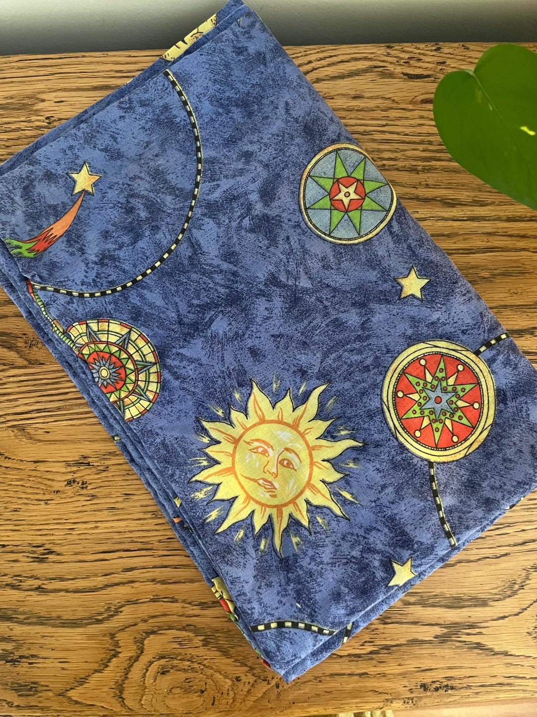 Vintage 90’s Celestial Sun and Moon Pillow Case - Etsy
