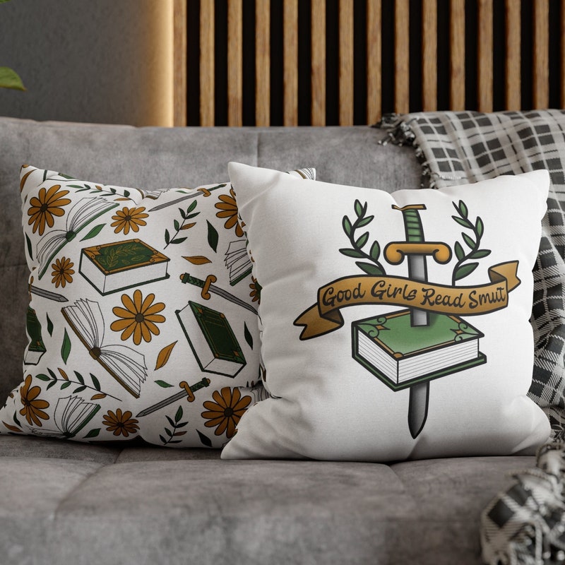 Library Pillow - Etsy