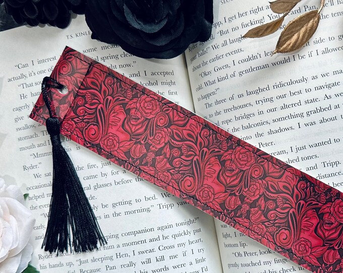 Control Me Bookmark Vampire Faux Leather Hand Cuff Bookmark Leather ...