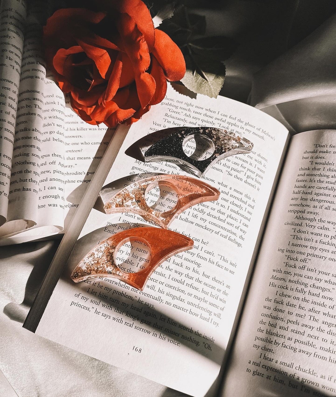 Resin Page Spreader | Book Grip L Book Page Opener - Etsy