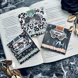 Morally Grey Magnetic Bookmark Vinyl Bookish Magnetic Bookmark Morally ...