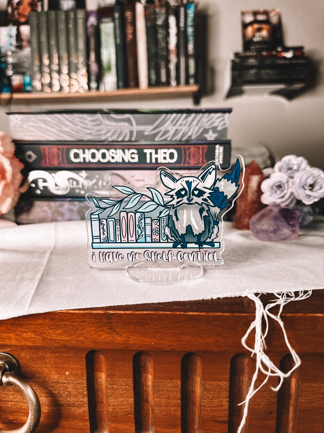 No Shelf Control Bookshelf Stand | Bookshelf Decor | Acrylic Sign for ...