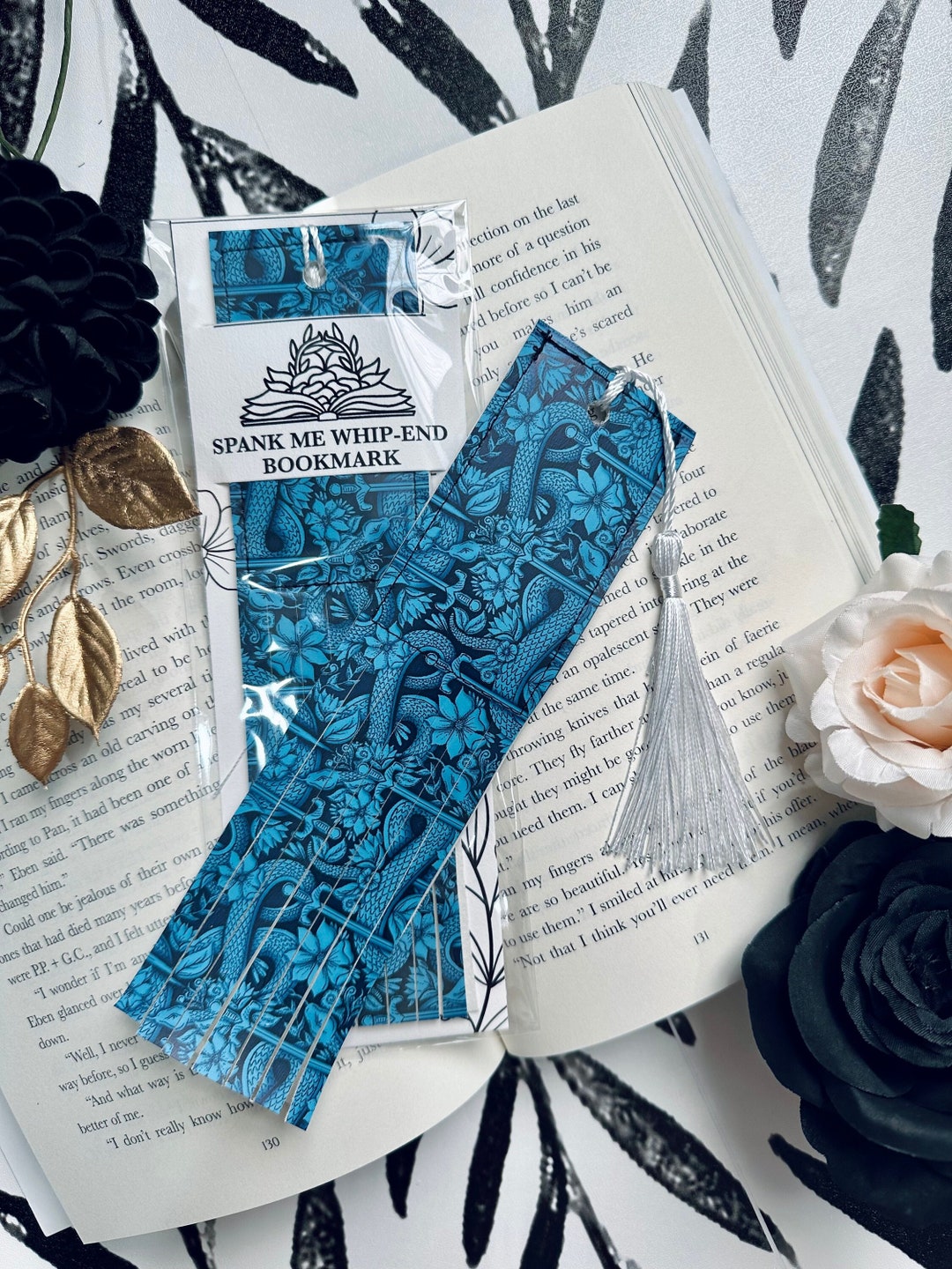 Spank Me Bookmark | Serpent Faux Leather Whip Bookmark | Leather ...