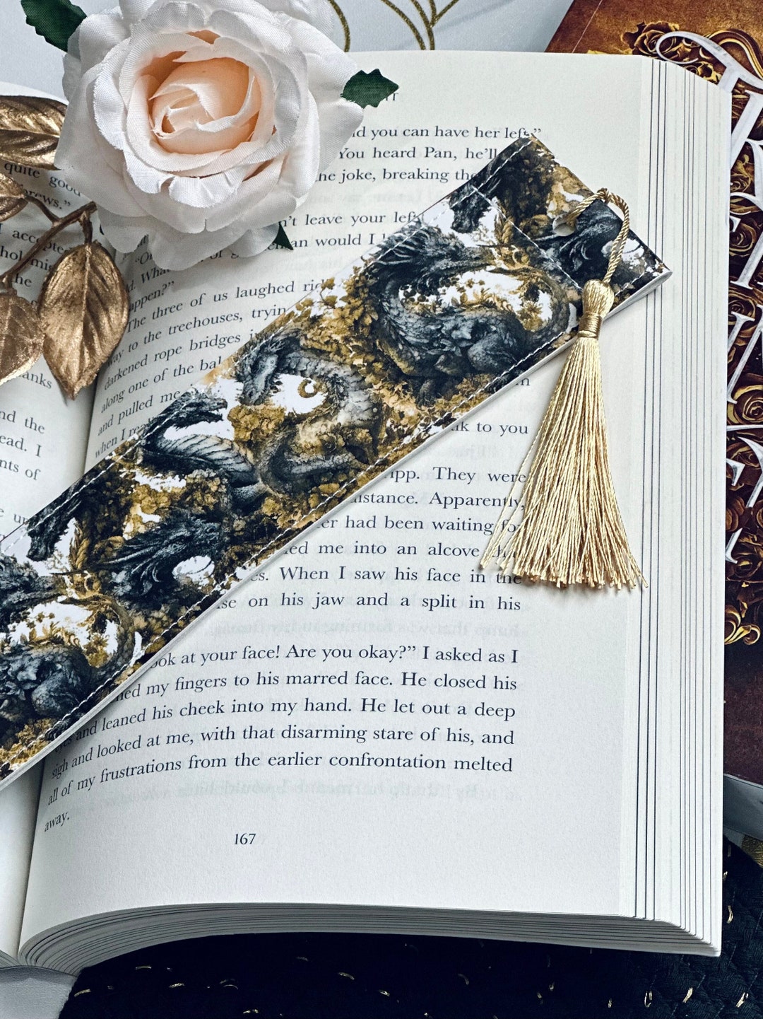 Control Me Bookmark | Dragon Faux Leather Hand Cuff Bookmark | Leather ...