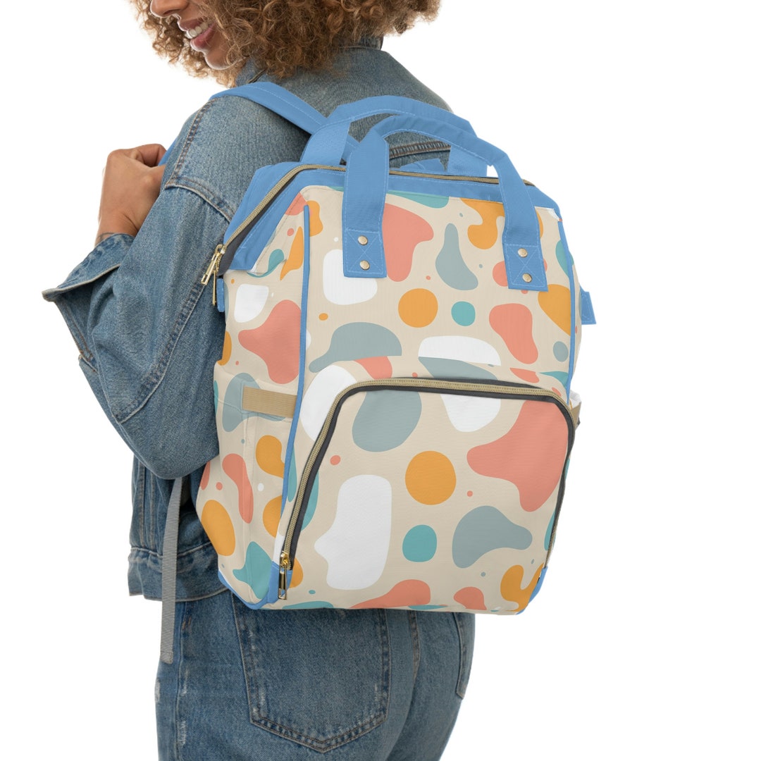 Organic Shapes Multifunctional Diaper Backpack Baby Diaper - Etsy