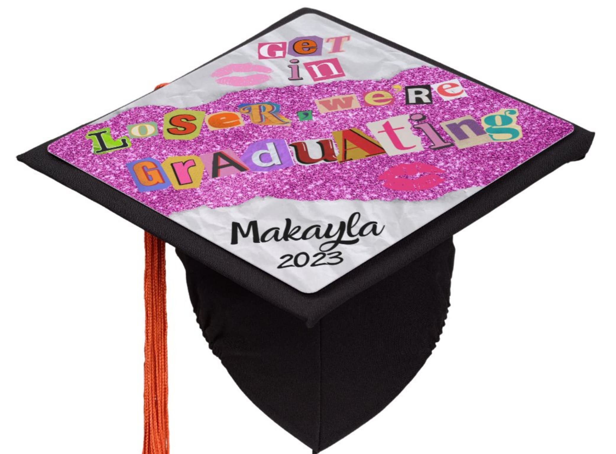 Mean Girls Grad Cap Topper| Digital Download | "get in Loser ...