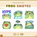 Emote Pack Twitch Frog 12 Cute Frog Emotes Cozy Comfy Aesthetics Kawaii ...