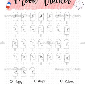 July 2024 Digital Bullet Journal - Etsy