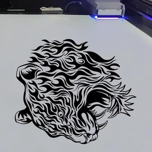 CNC Tiger Vector Bundle: Laser Cut Files (digital Download) - Etsy
