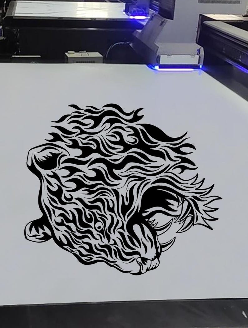 CNC Tiger Vector Bundle: Laser Cut Files (digital Download) - Etsy