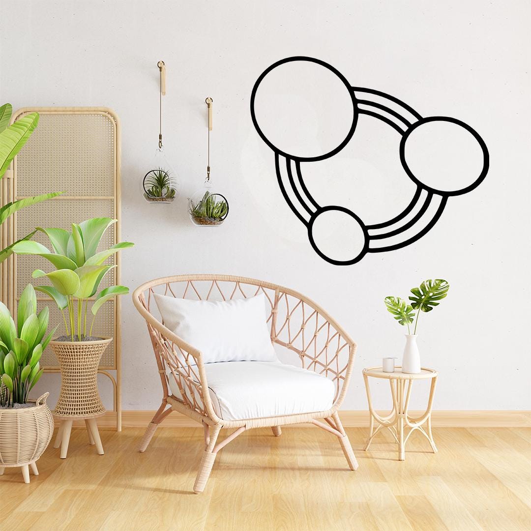 CNC Laser Cut Metal Ring Wall Art SVG Bundle - Cnc Cutting, Pdf , Dxf ...