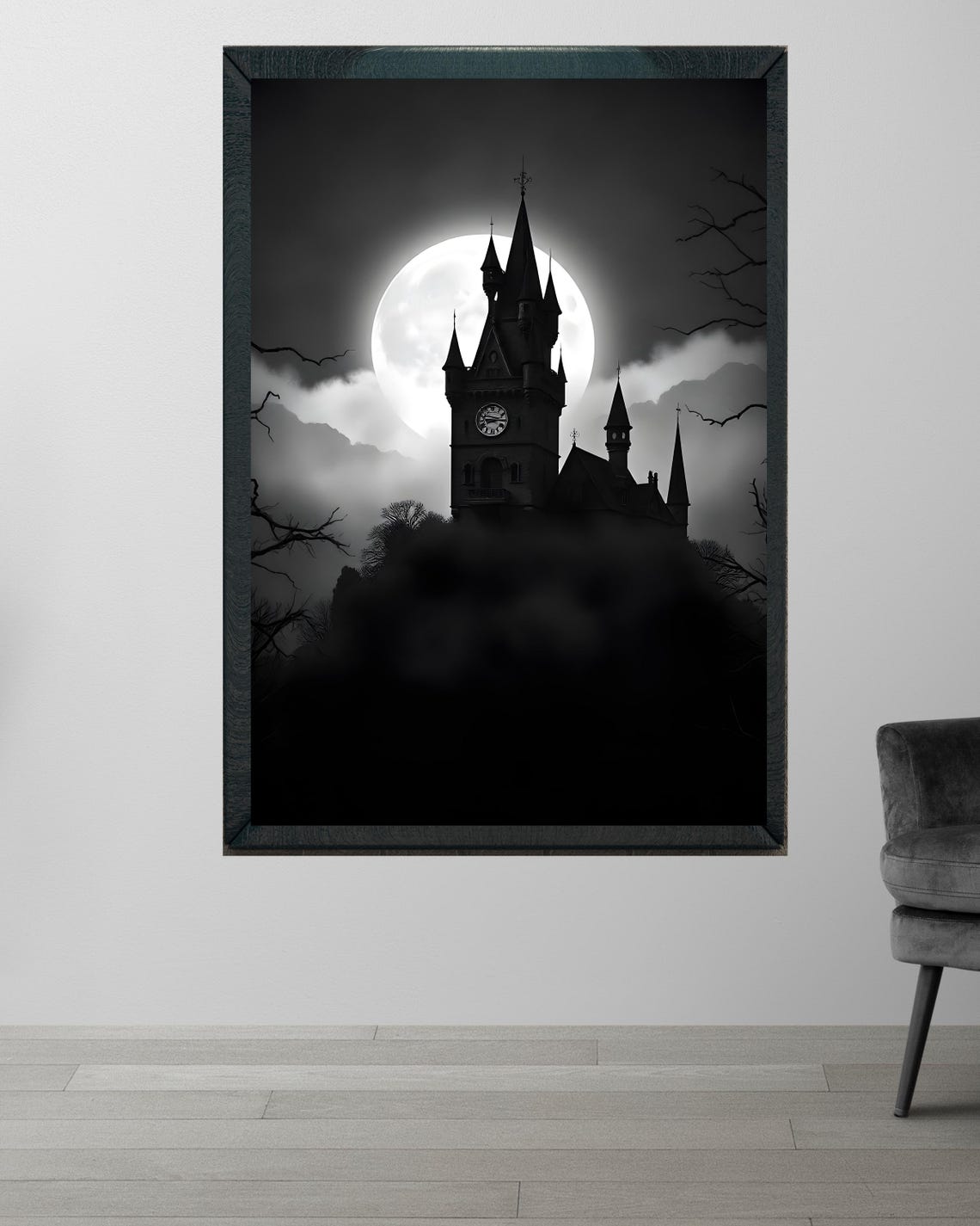 Whimsical Halloween Wall Art - Printable Decor for a Festive Touch - Etsy