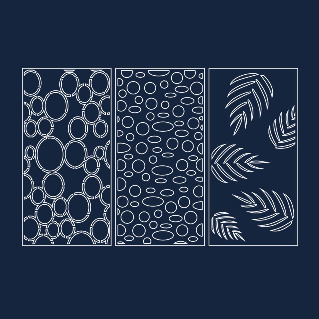 1200+ CNC Floral Panel Designs: Laser Cut Vector Files (digital ...