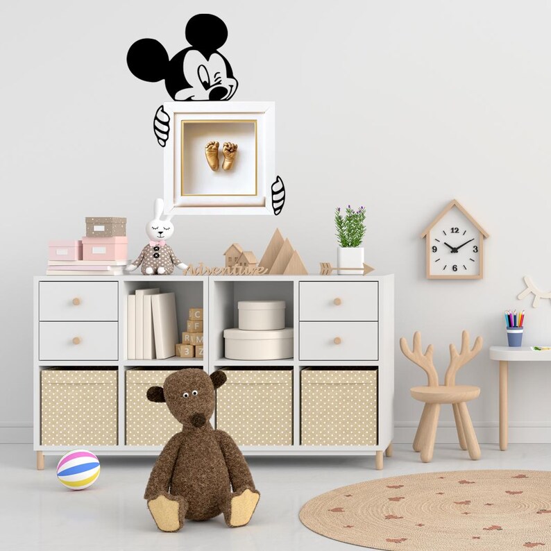 Laser Cut Mickey Mouse Wall Art SVG Bundle CNC Cutting, Pdf , Dxf, Svg ...