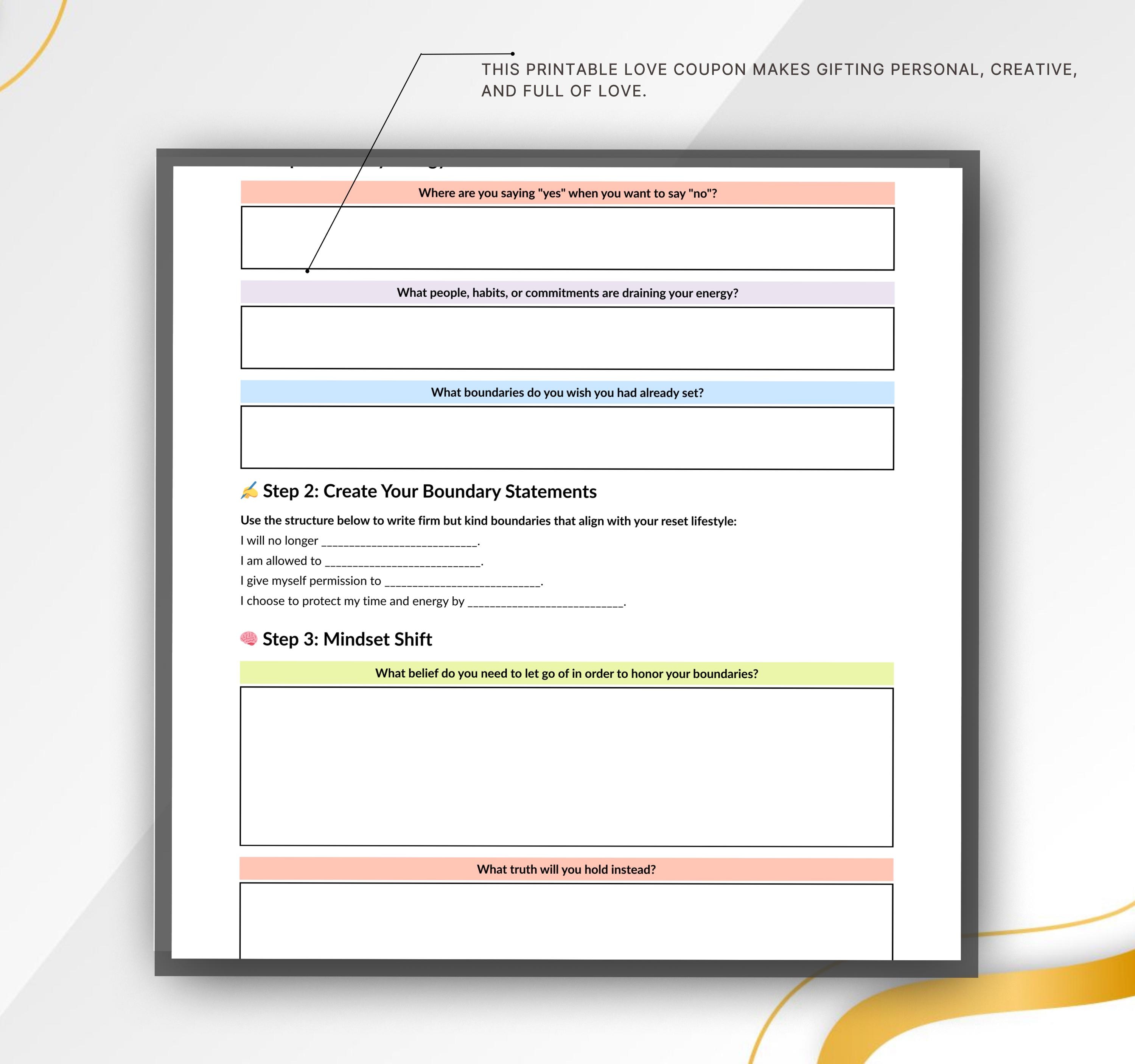 2026 Life Reset Planner, Editable Canva Organizer for Goal Setting ...