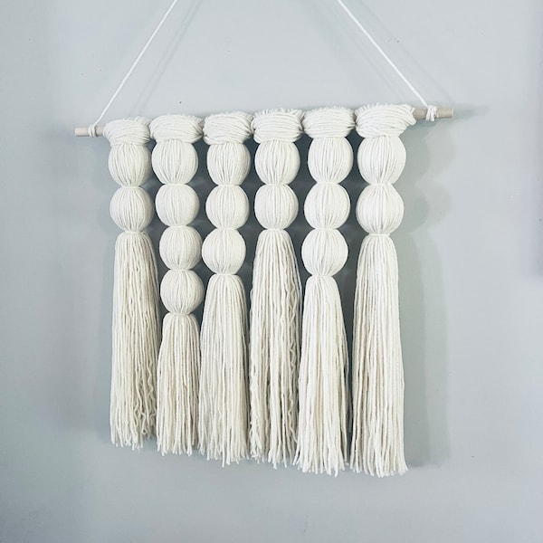 White Macrame - Etsy