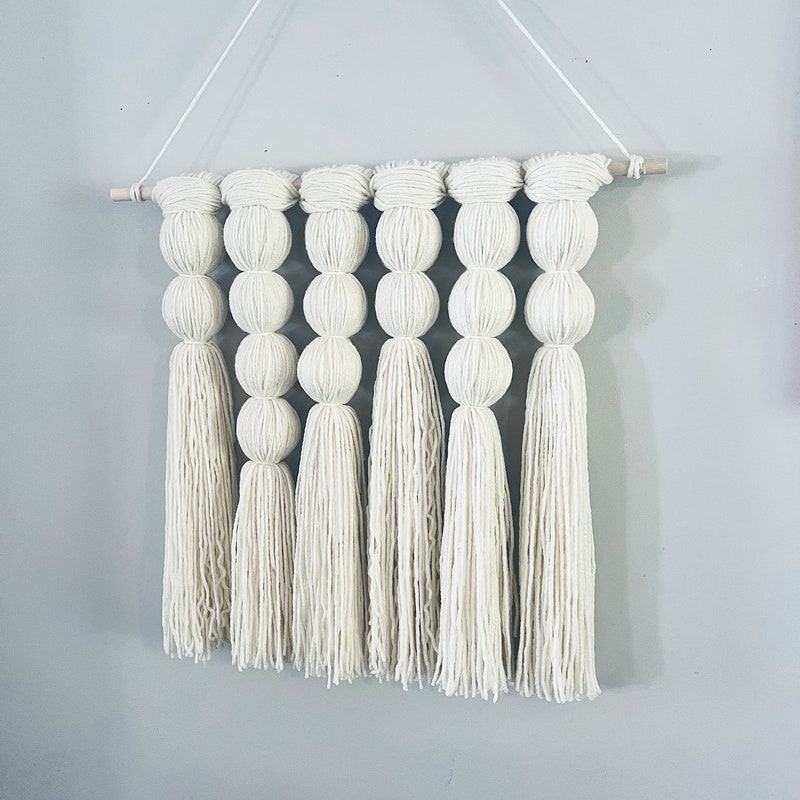 White Macrame - Etsy