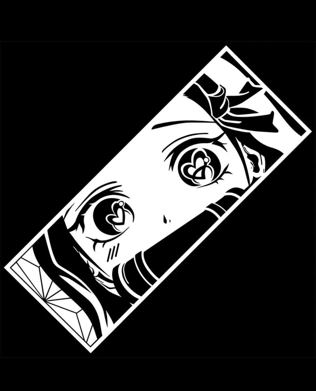 Demon Slayer Nezuko Sticker Car Decal - Etsy