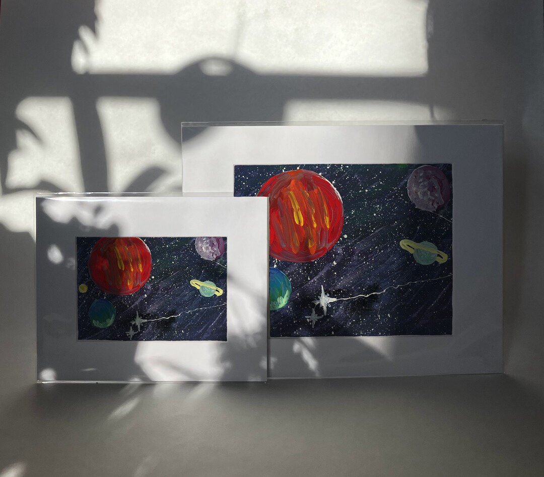 Art Print shooting Star Wall Decor With Sizing Options, Horizontal OR ...