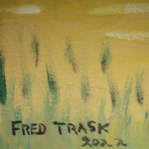 Fred Trask Nova Scotia Folk Art Painting - Etsy