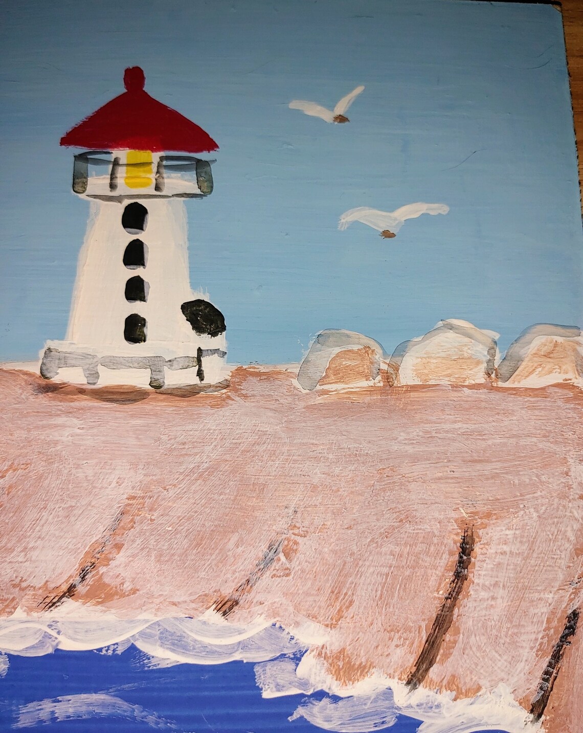 Fred Trask Nova Scotia Folk Art Painting - Etsy Canada